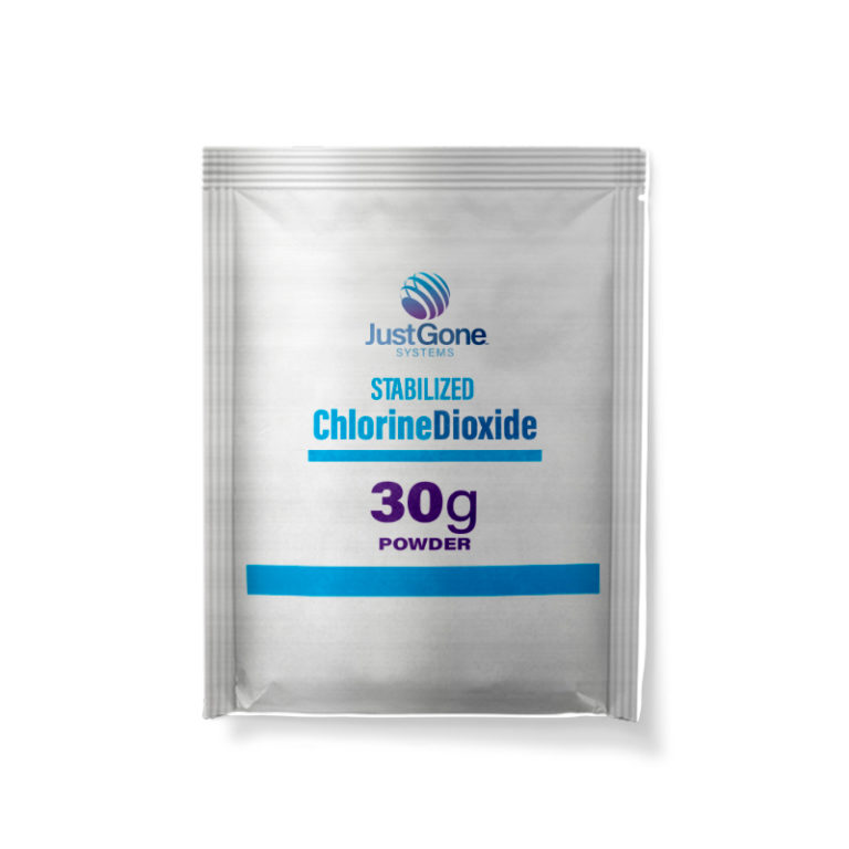 Stabilized CLO2 Powder 30g - The Chlorine Dioxide Network